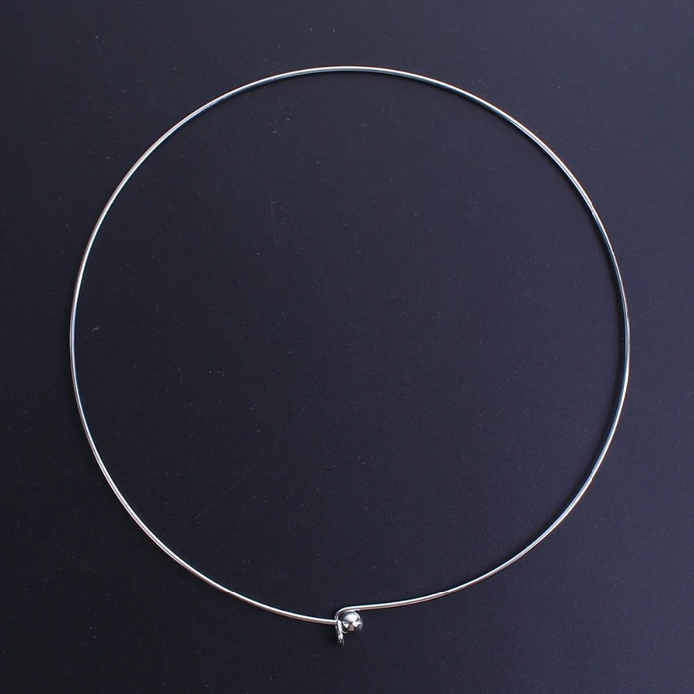 304 Stainless Steel Choker Necklace | Collar Stainless Steel Round ...