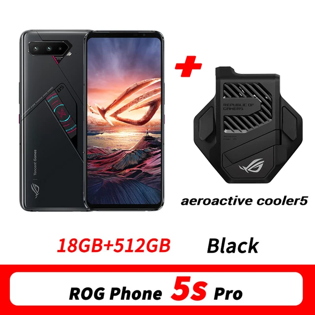 Asus ROG Phone 5S/5S Pro 5G Gaming Mobile Phone 6.78″ 144Hz 12GB 256GB ...