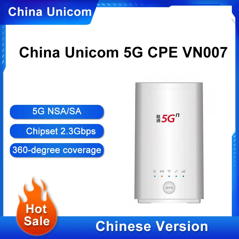 Unlocked-China-Unicom-5G-CPE-VN007-2-3Gbps-Wireless-CPE-5G-NSA-SA-NR-n1 ...