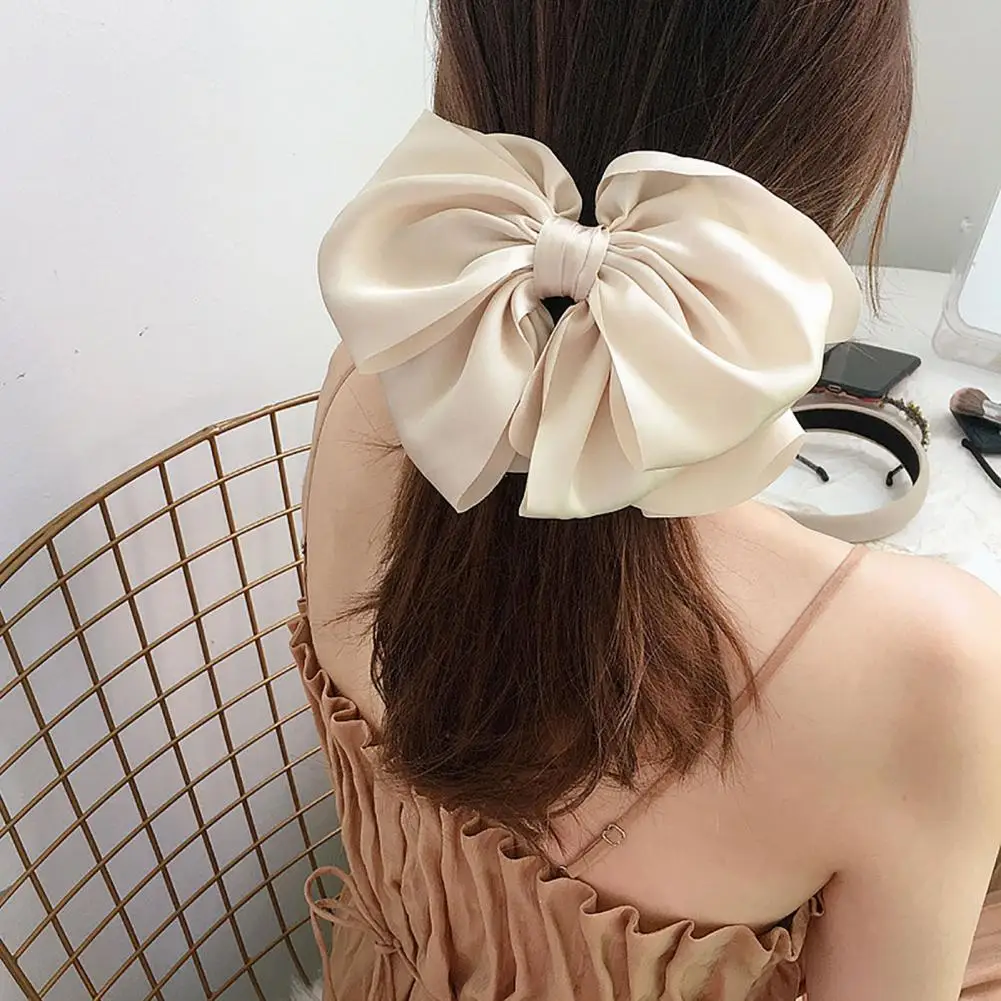 Bowknot Hair Clip Lovely INS Bowknot Hair Clip Headdress Pigtail Bow ...