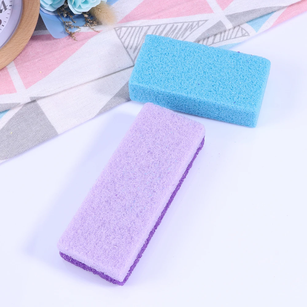 2pcs Foot Care Exfoliator Pedicure Tool Pumice Stone Block Callus ...
