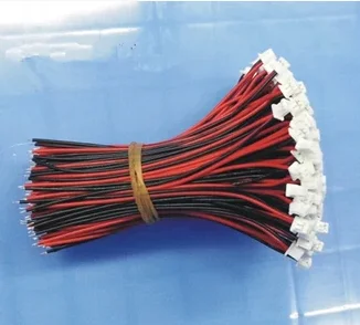 10PCS-JST-XH-2-54-2-Pin-Battery-Connector-Plug-Male-with-100MM-200MM ...