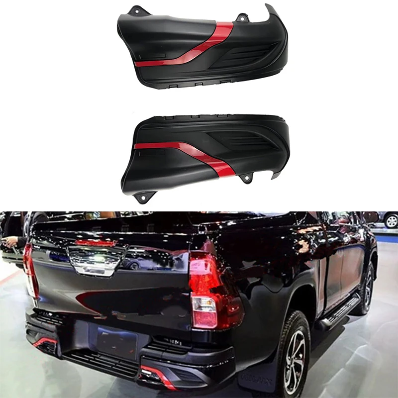 Fit For Hilux Revo Pickup Car 2015-2017 Pickup Body Kits Rear Bumper ...