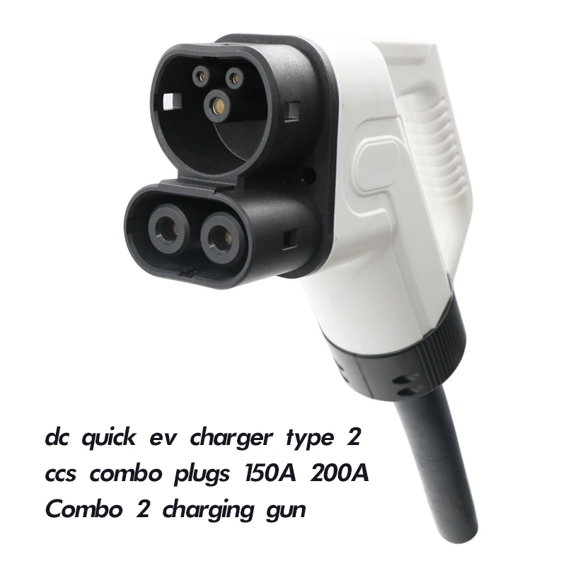Auto EVSE CCS Type 2 DC EV Charger Plug 200A Electric Car Vehicle IEC ...
