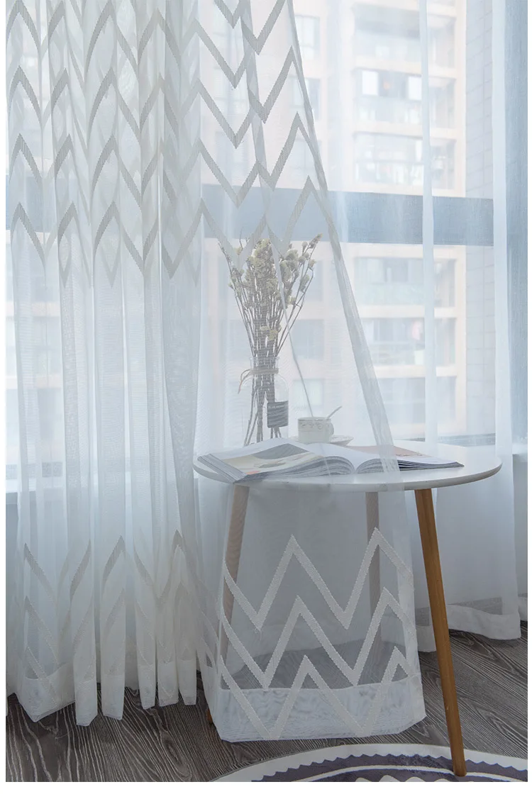 window-Curtain-gauze-curtain-product-embroiders-wave-Europe-type-window ...