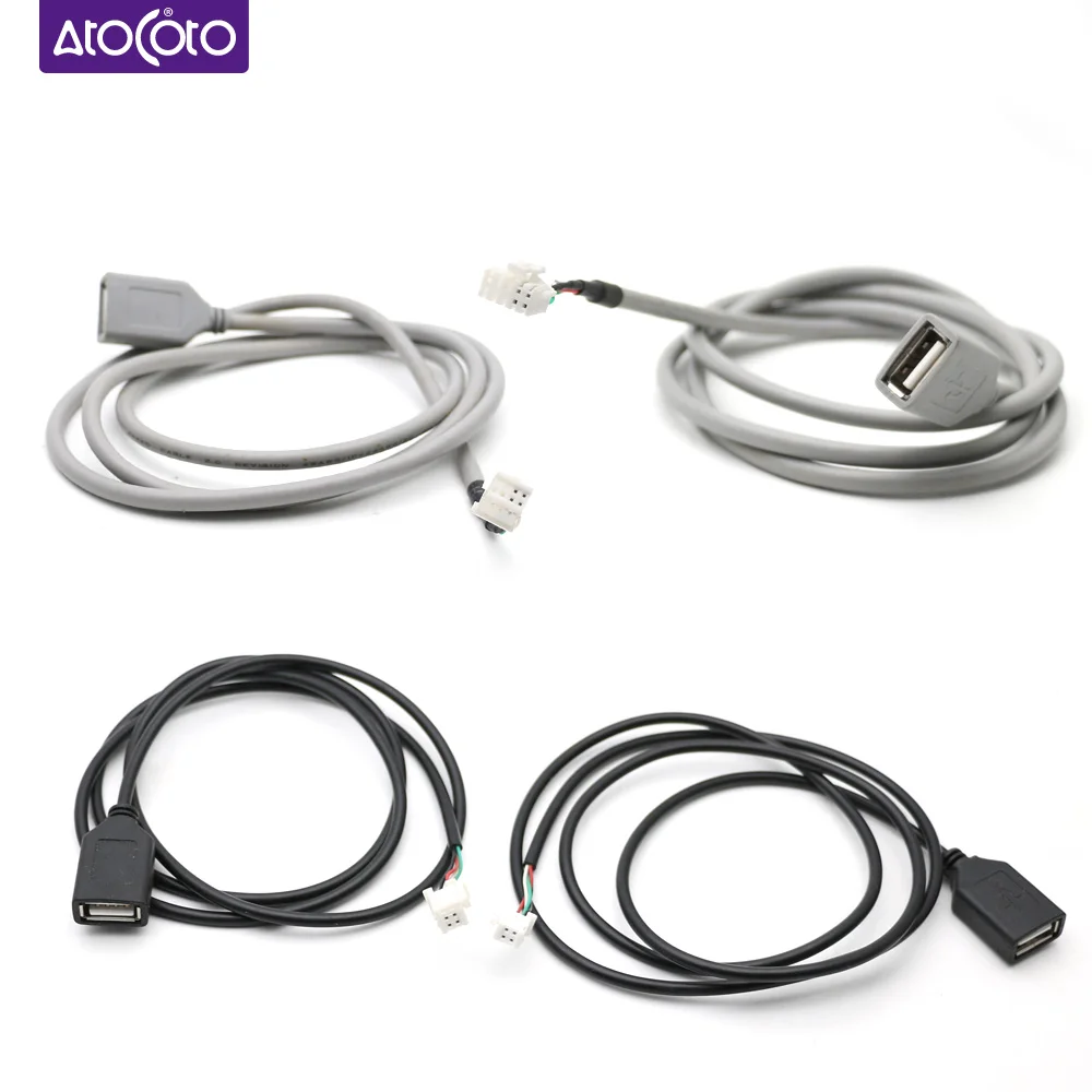 Adaptador-de-Cable-de-conexi-n-de-Cable-de-entrada-Universal-USB-hembra ...