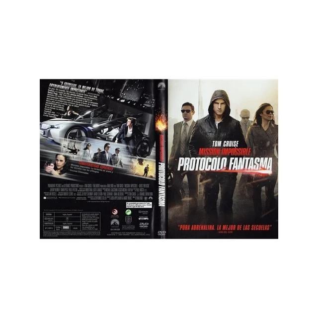Mission Impossible Ghost Protocol Dvd Cover