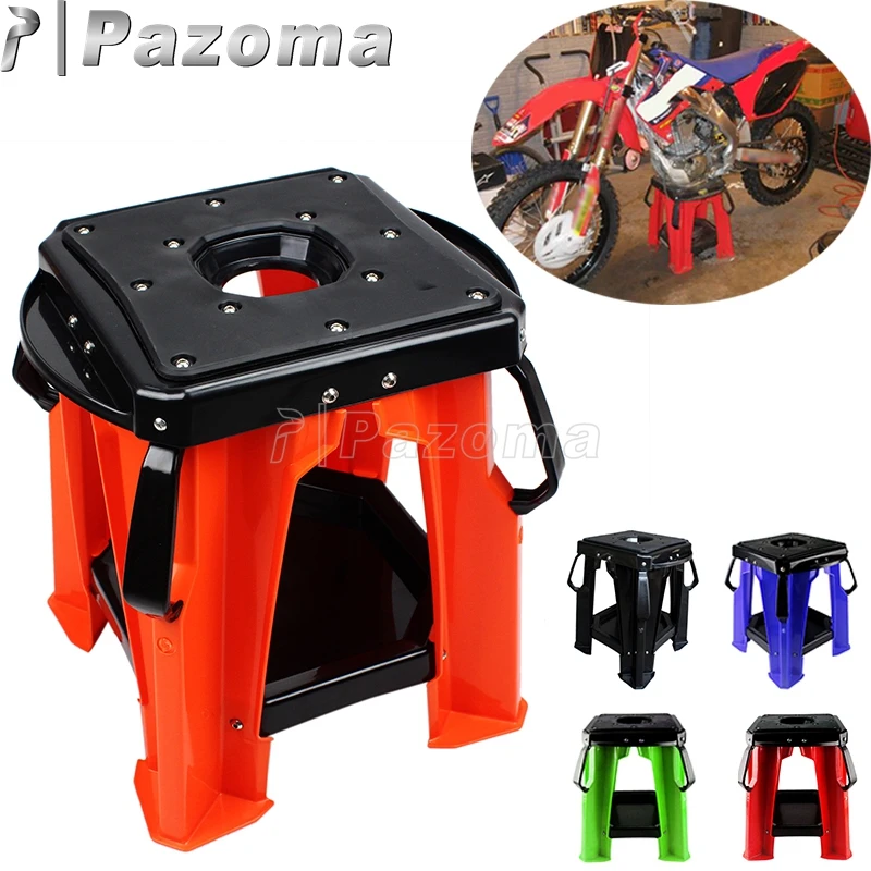 Orange Motocross Dirt Bike Stand Moto Stand For Honda Yamaha Suzuki MX ...