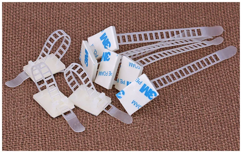 Sticky Mounts Wire And Cable Wiring Debugging Cable Clamps Cl-2 3m Glue ...