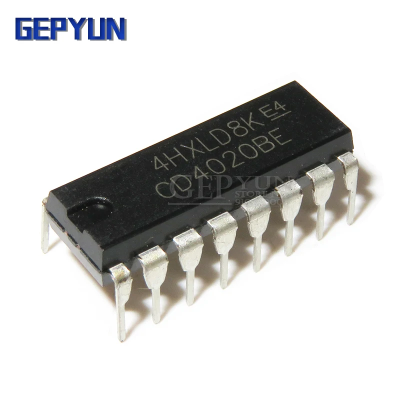 10pcs Cd4020be Cd4020 Dip16 Dip Gepyun - Integrated Circuits - AliExpress