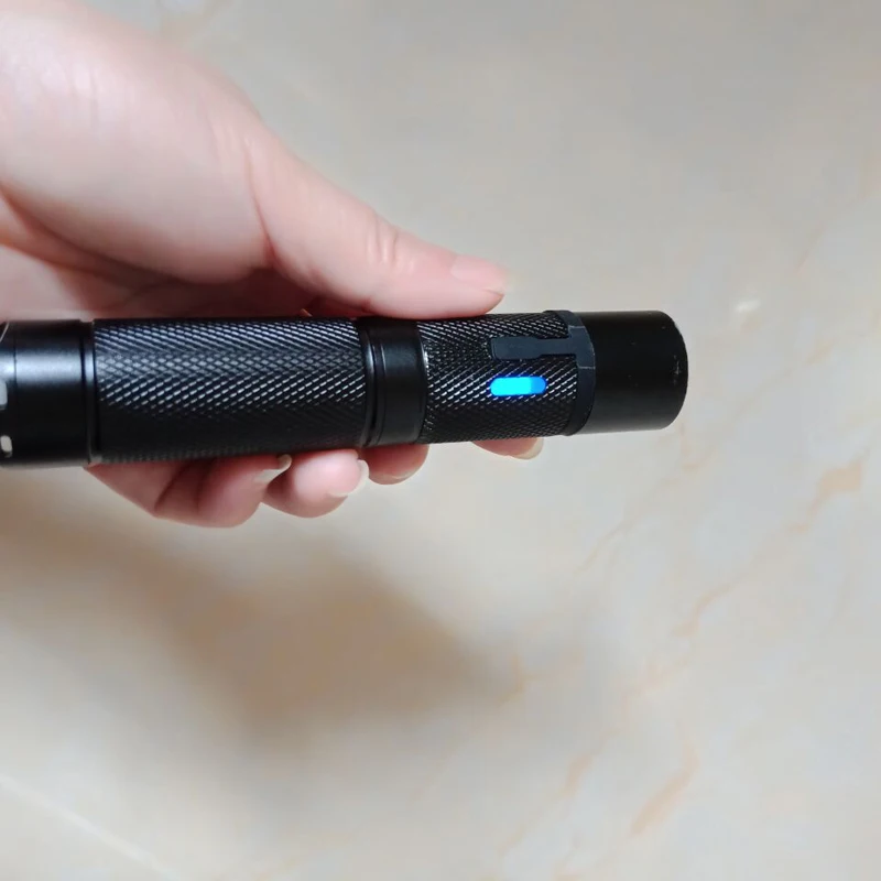 GMD5204 Miniature pocket strong light explosion proof flashlight USB ...