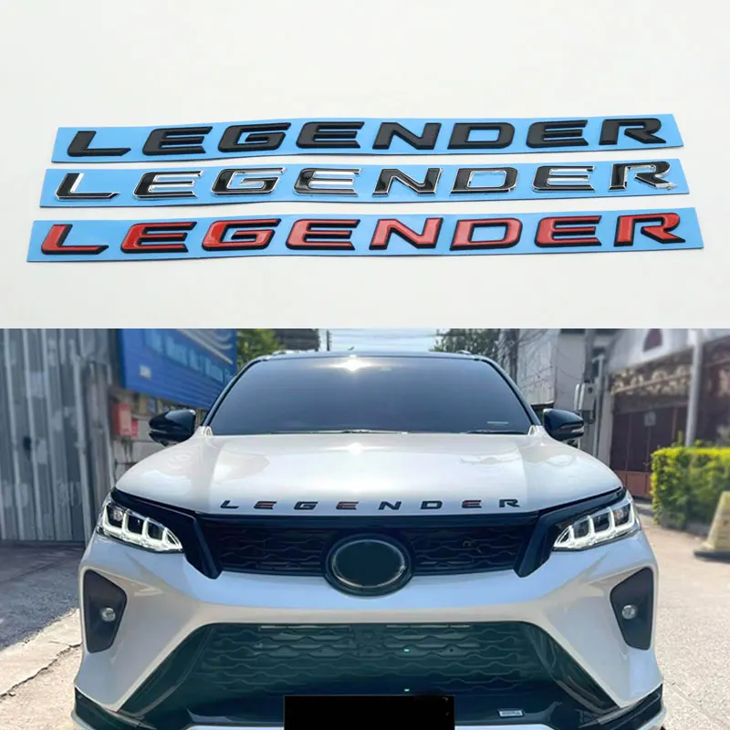 For Toyota Fortuner Legender Front Bonnet Head Emblem BadgeDecal Logo ...
