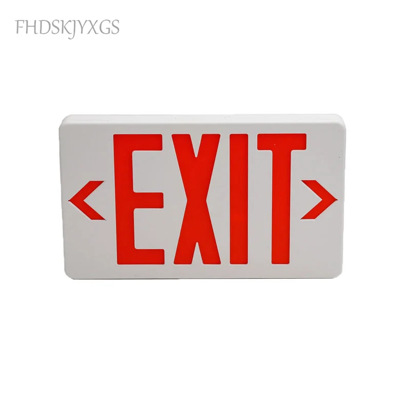 Exit-Light-AC-220v-Red-Exit-Sign-Led-Emergency-Light-Fire-Safety ...