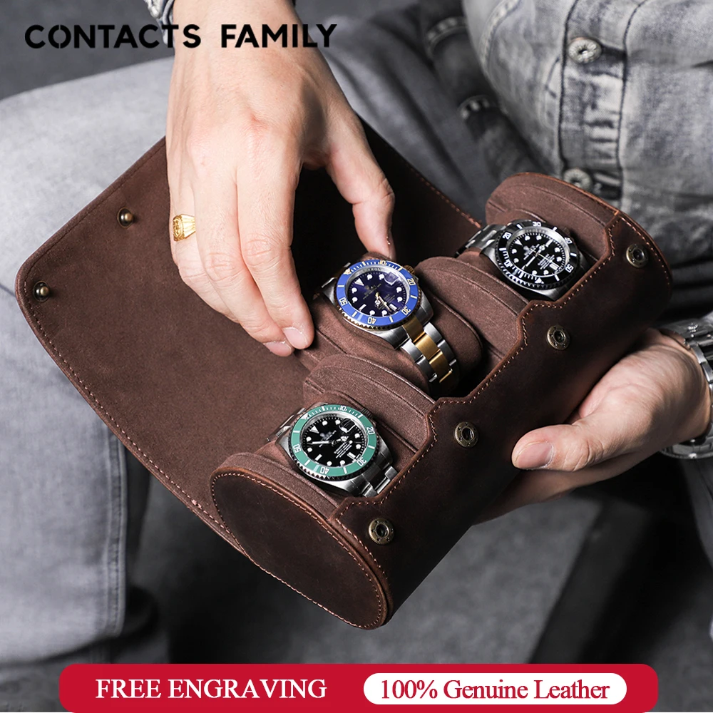 Luxury-1-2-3-Slots-Watch-Roll-Box-Leather-Watch-Case-Holder-For-Men ...