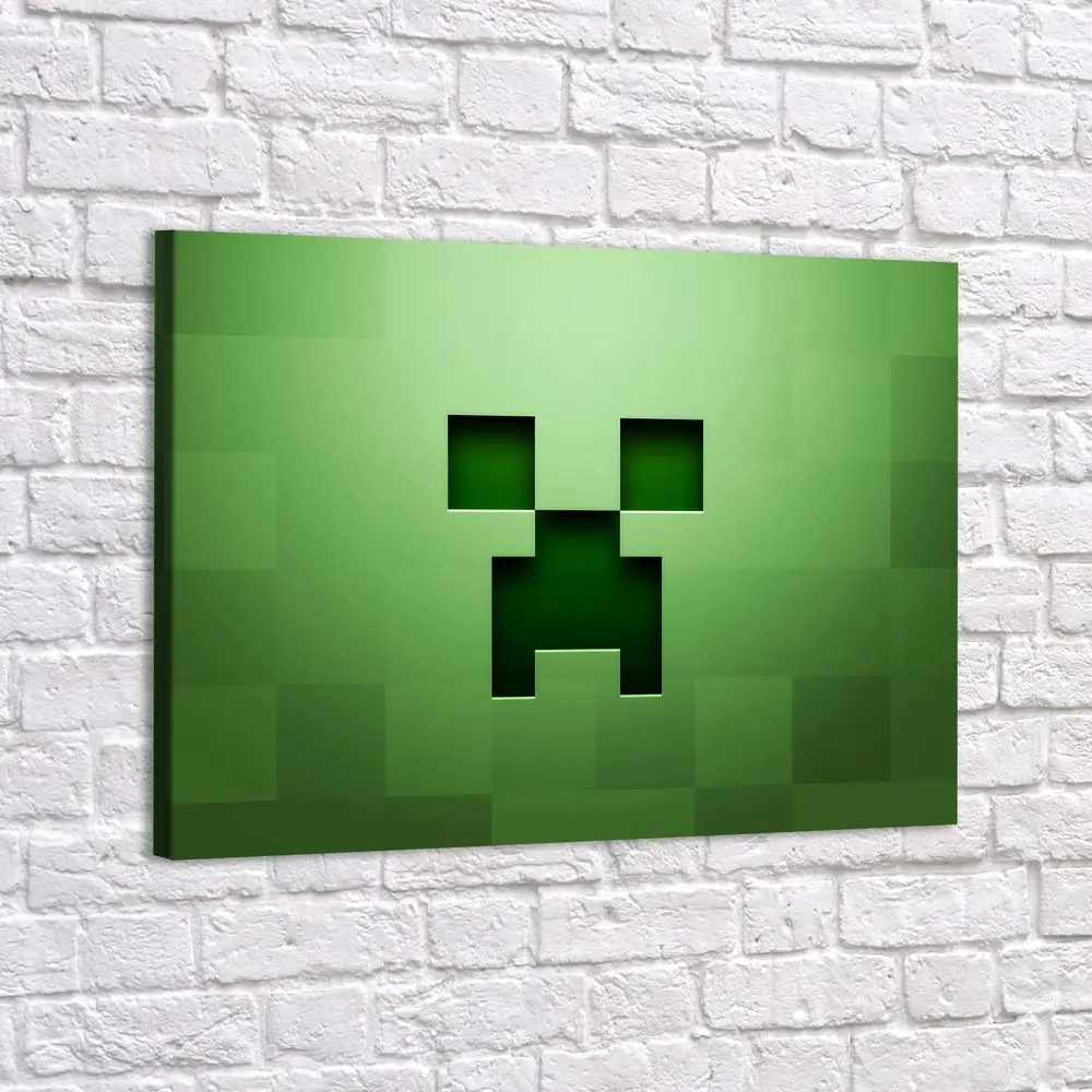 Minecraft Creeper Painting