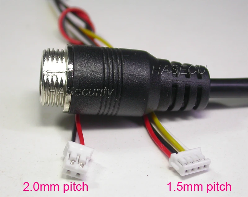 Férfi M12 Dugó 6Pin Kábel 4Pins (1,5 Mm -Es Hangmagasság) + 2Pins (2,0 ...