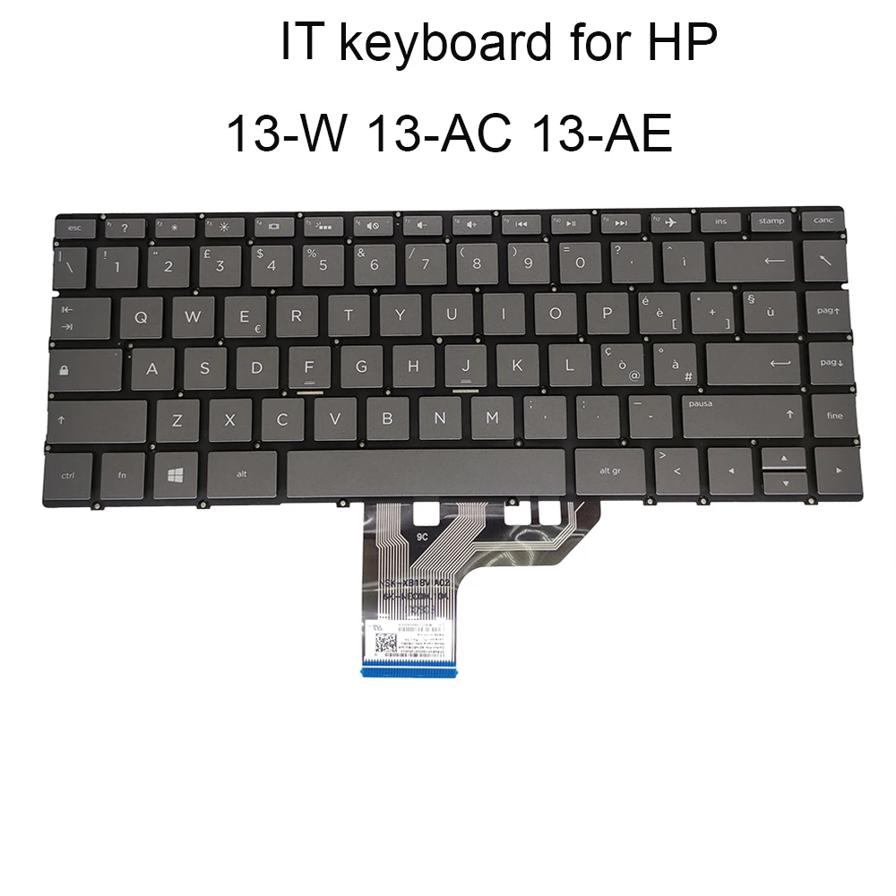 OVY backlight keyboard for HP Spectre X360 13 W 13 AC 13 AE black ...