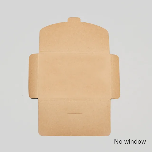10pcs Black Kraft Paper Cardboard Envelope bag Wedding invitation cards ...