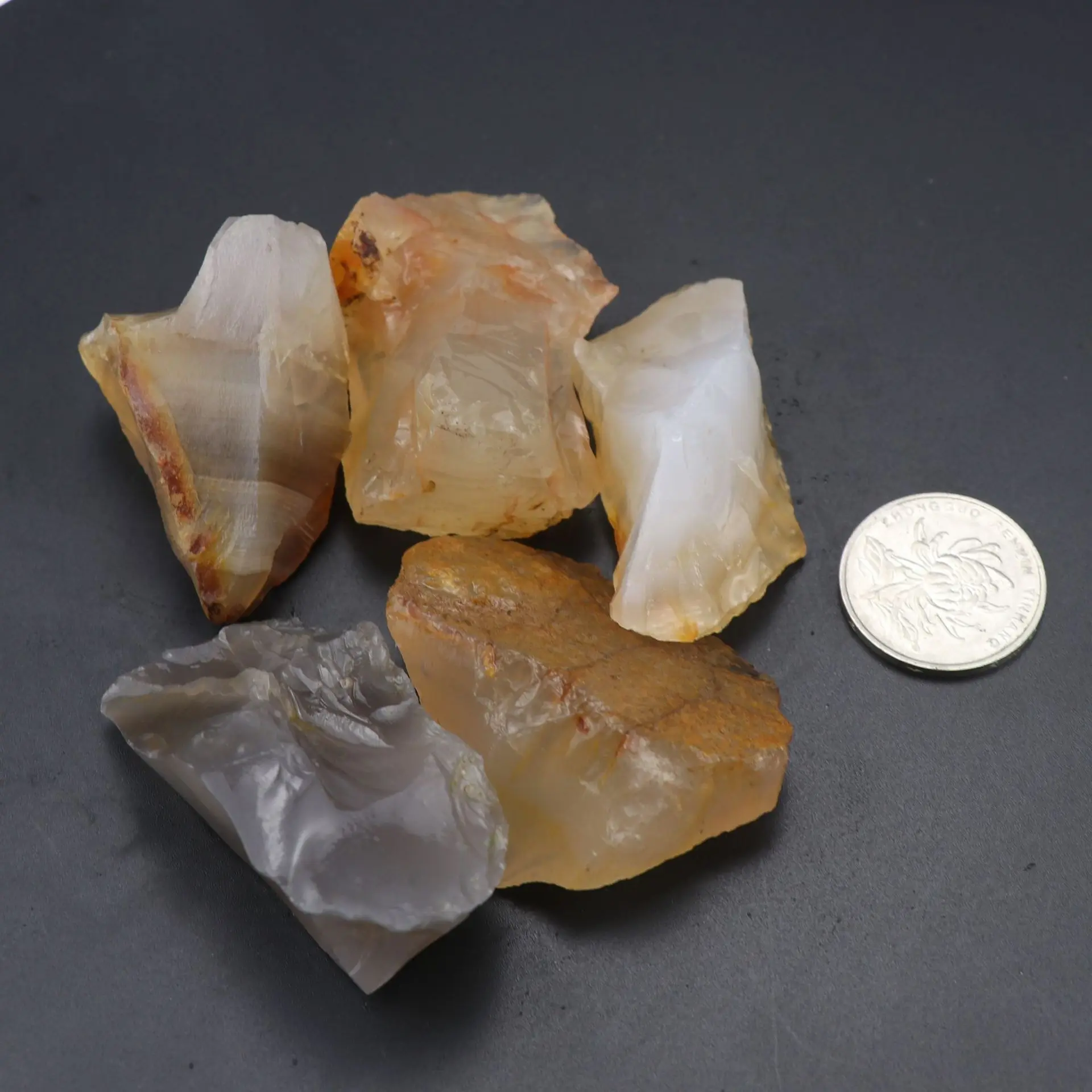 300g-500g-Natural-Flint-5pcs-New-Camping-Survival-In-The-Wild-Flint ...