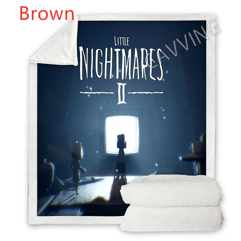 Little-Nightmares-3D-Printed-Sherpa-Blanket-Rectangle-Blanket-Home ...