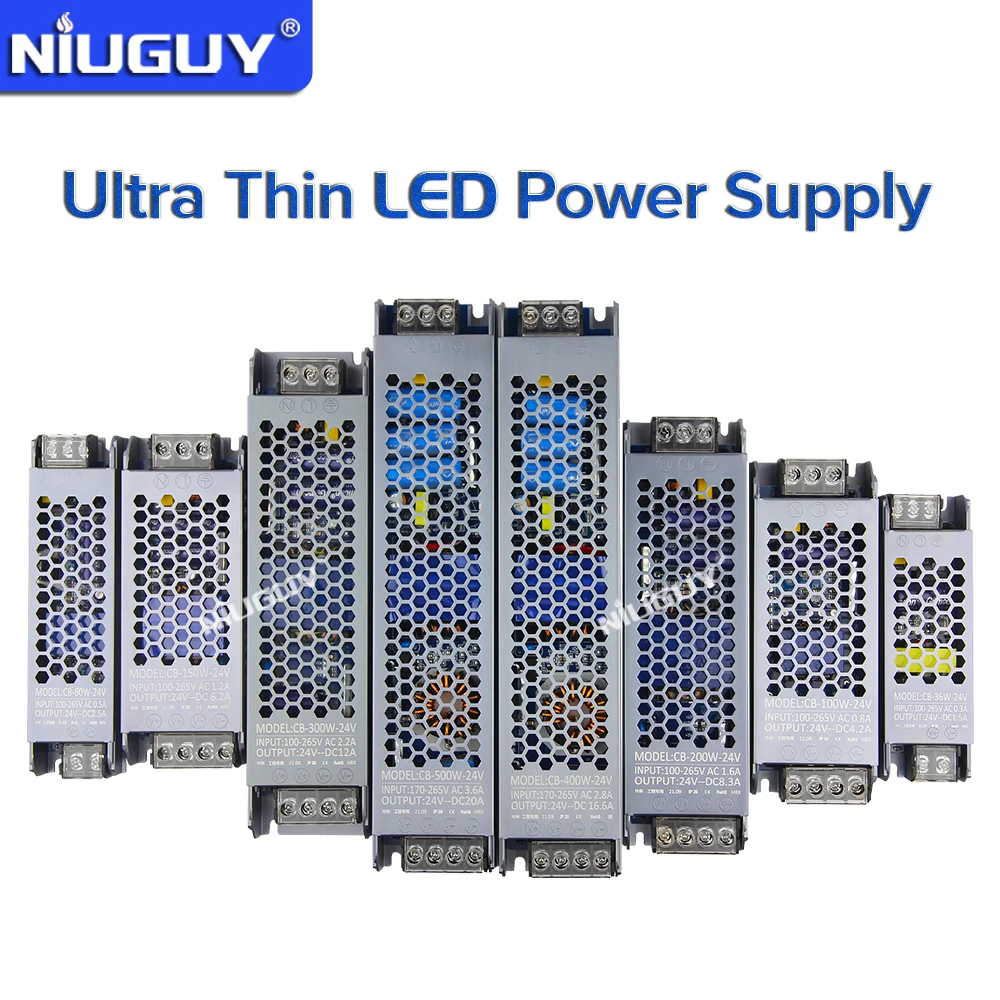 AC/DC 12V 24V 변압기 60W 100W 200W 300W 400W 500W LED 드라이버 전원 공급 장치 LED ...