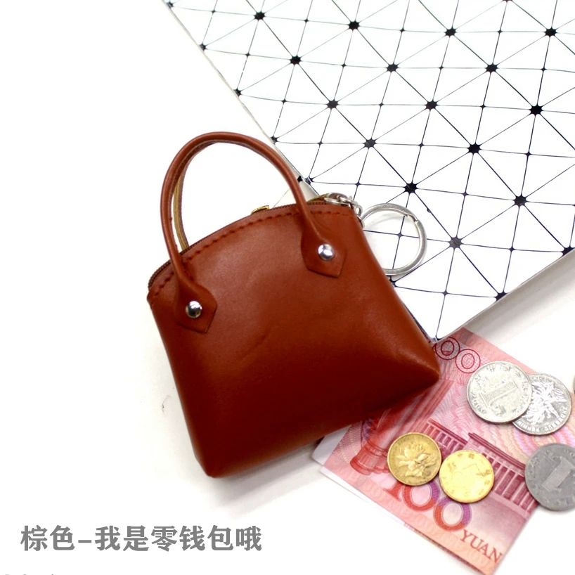 Coin Purses Fashion Super Mini Doll Handbag Model Women Clutch Wallet ...
