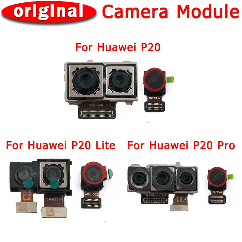 Original Front Rear Back Camera For Huawei P20 Lite Pro P20Lite P20Pro Main Facing Camera Module ...