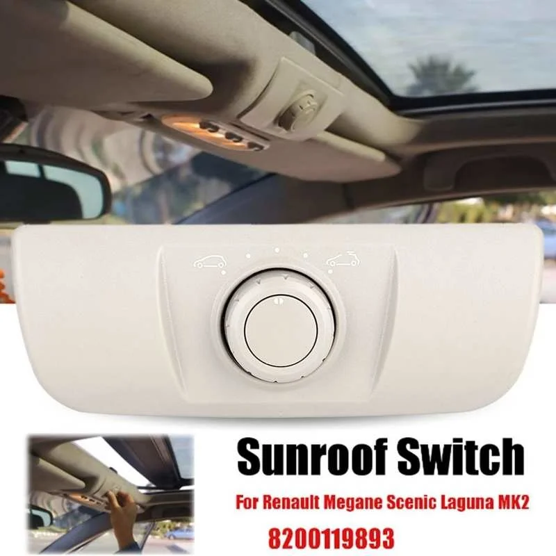 8200119893 Car Sunroof Switch Button for RENAULT Megane 2 Scenic 2 ...
