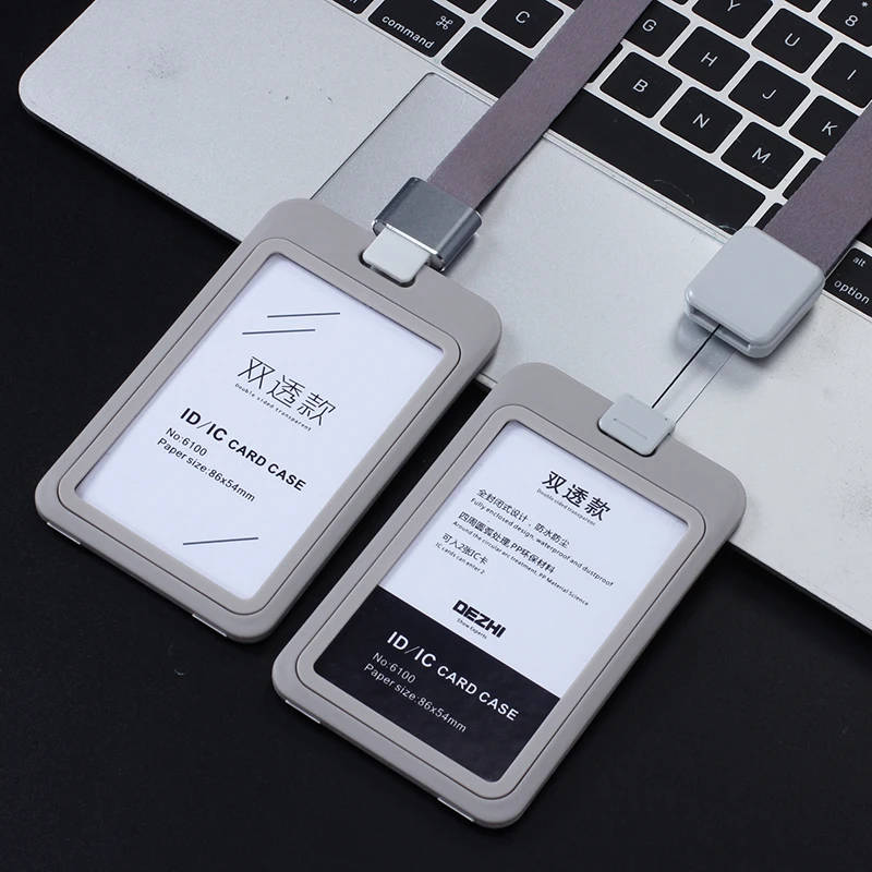 Badge Pass | Id Staff Badge | Work Card Set | Pass Card | Neck Plate ...