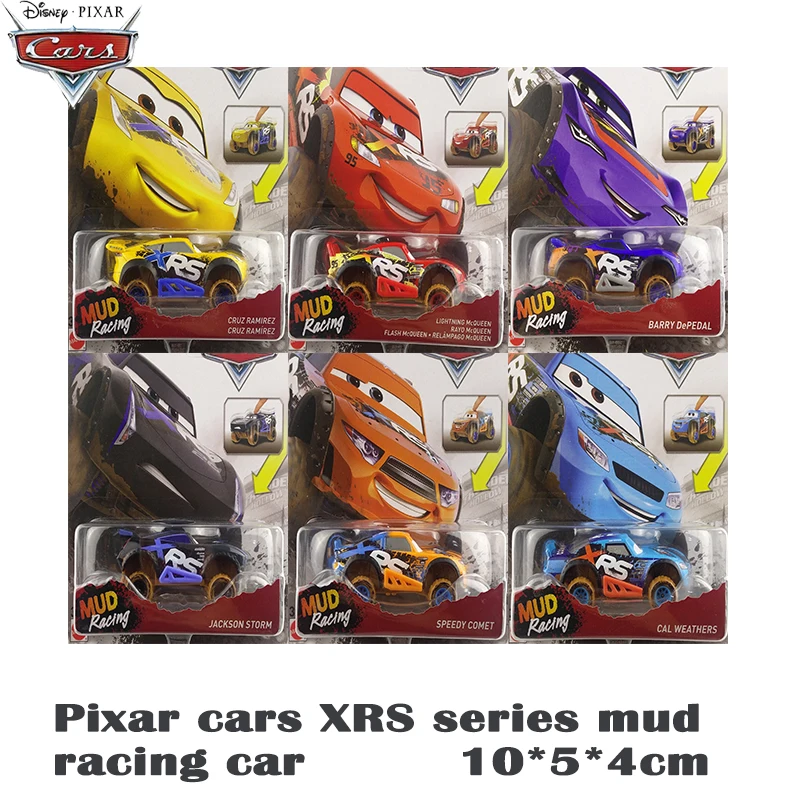 Disney-Car-Pixar-Cars-3-XRS-Series-Big-Wheels-Mud-Racing-Car-Lightning ...
