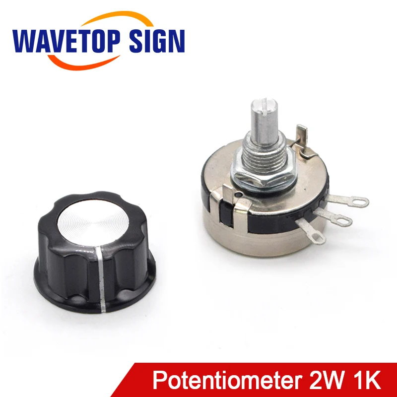 WTH118 DIY Kit Parts 2W Potentiometer 1K Ohm for Co2 Laser Power Supply ...