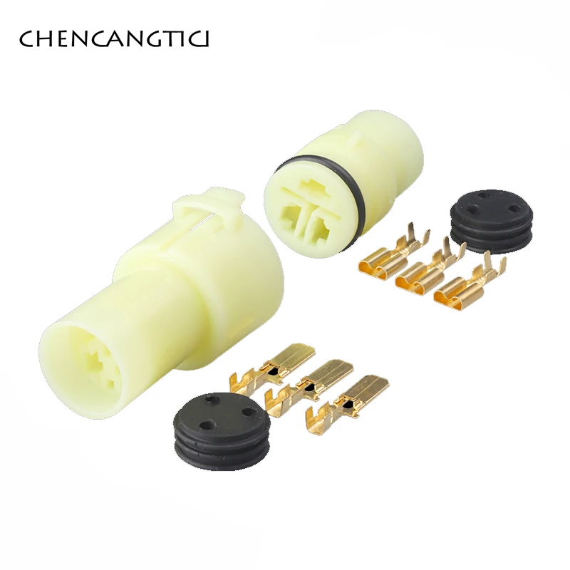 1-Set-3-Pin-6187-3551-6180-3541-Automobile-Waterproof-Spark-Connector ...