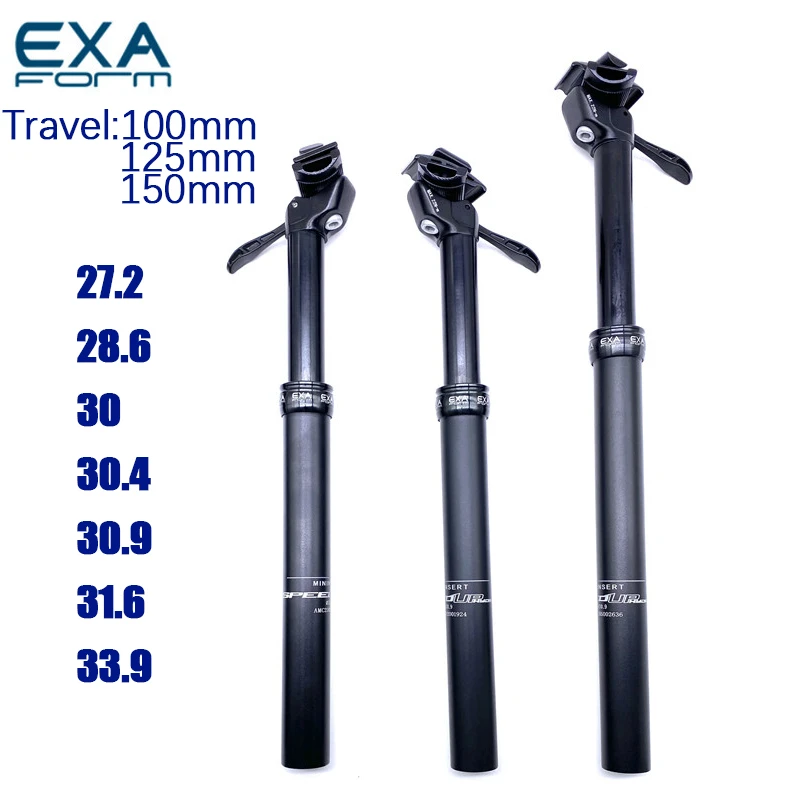 Ks Exaform Speed Up Hydraulic Drop Mtb Seatpost Adjustable Height 27.2 ...