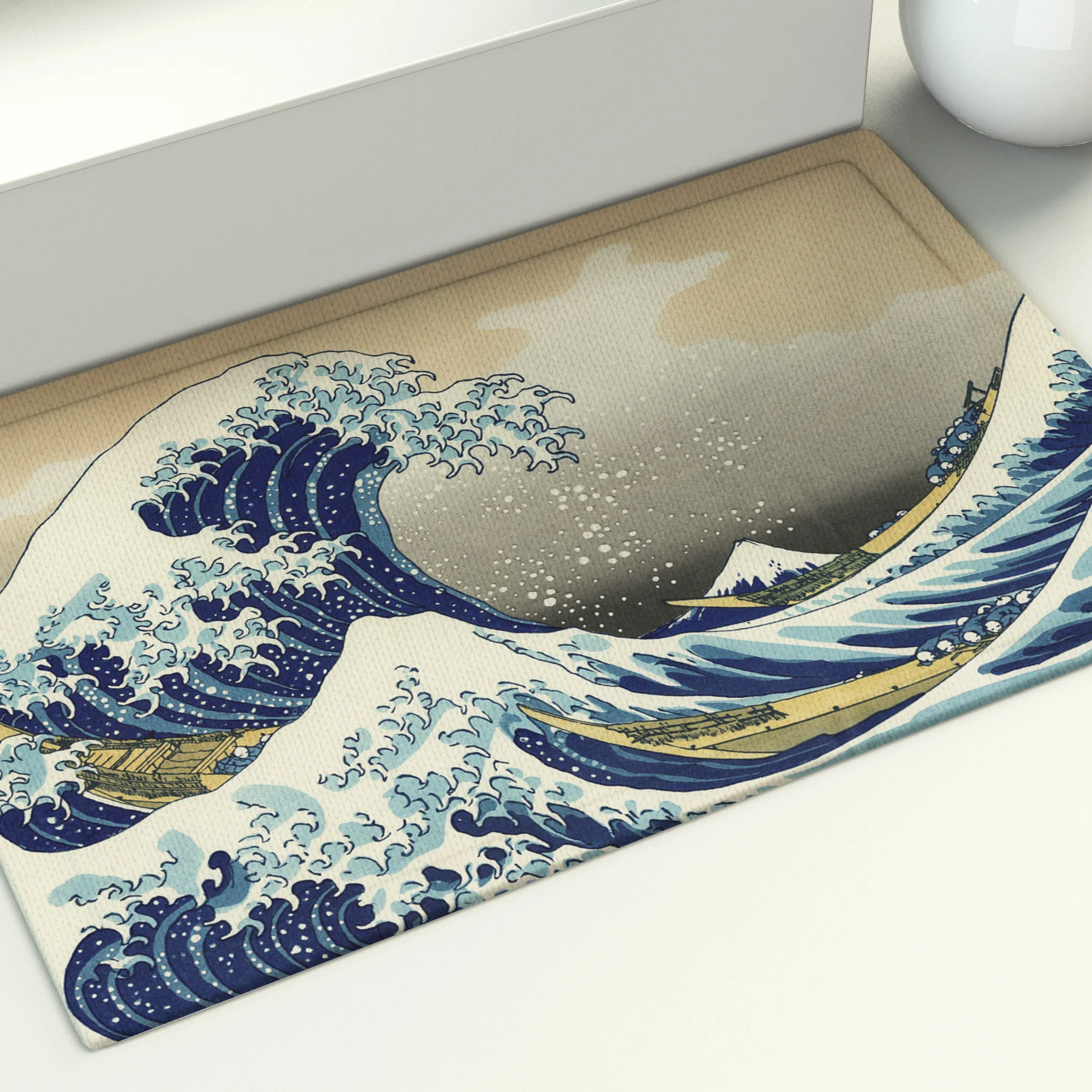 Wave-Sea-Kanagawa-Floor-Mat-Japanese-style-Water-Printed-Entrance ...