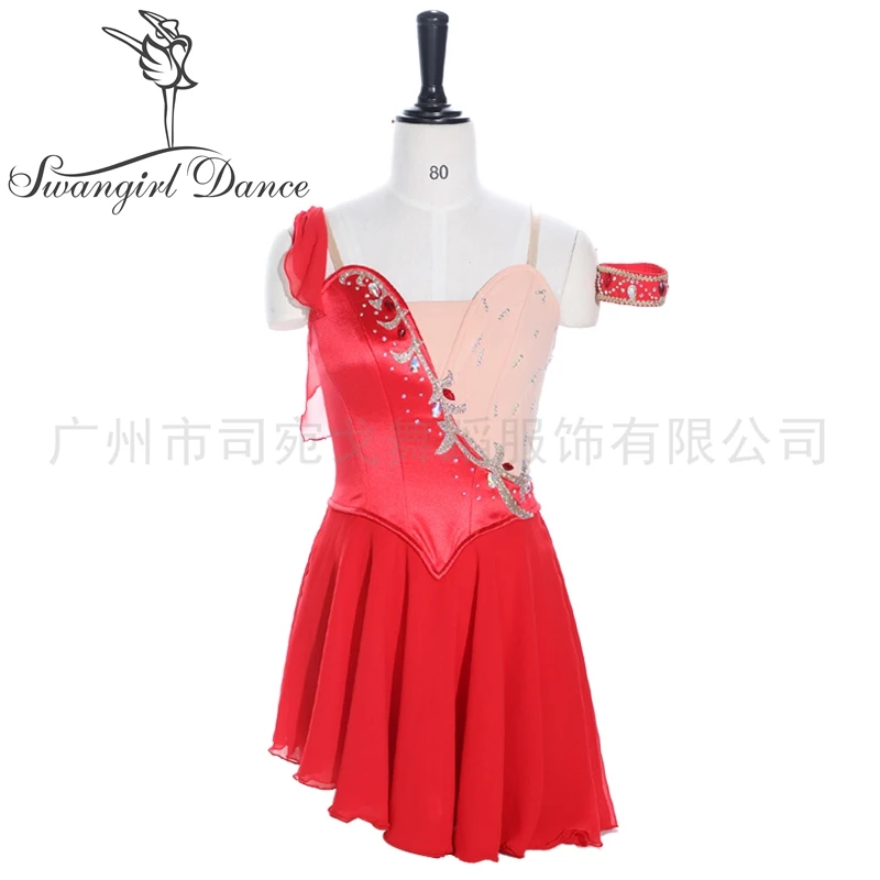 Red-Cupid-Variation-Professional-Ballet-Costume-Tutu-Dress-Diana-And ...