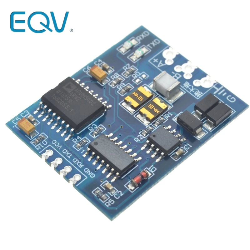 TTL zu RS485 Modul RS485 Signal Konverter 3V 5,5 V Isoliert Einzigen ...