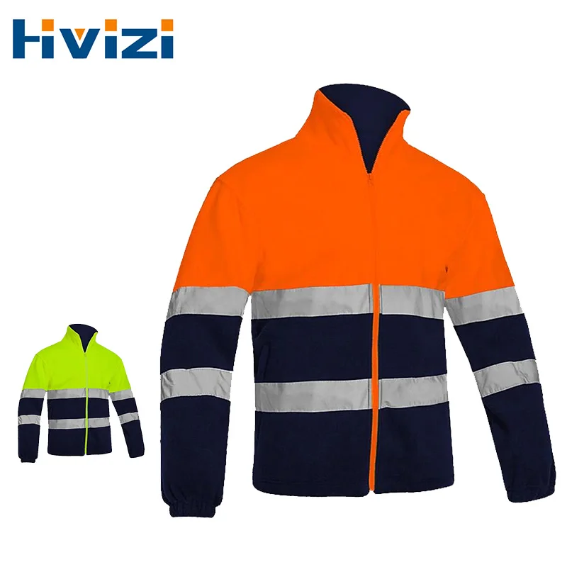 Safety Jacket Reflective Winter | Hi Vis Jacket Men Reflective ...