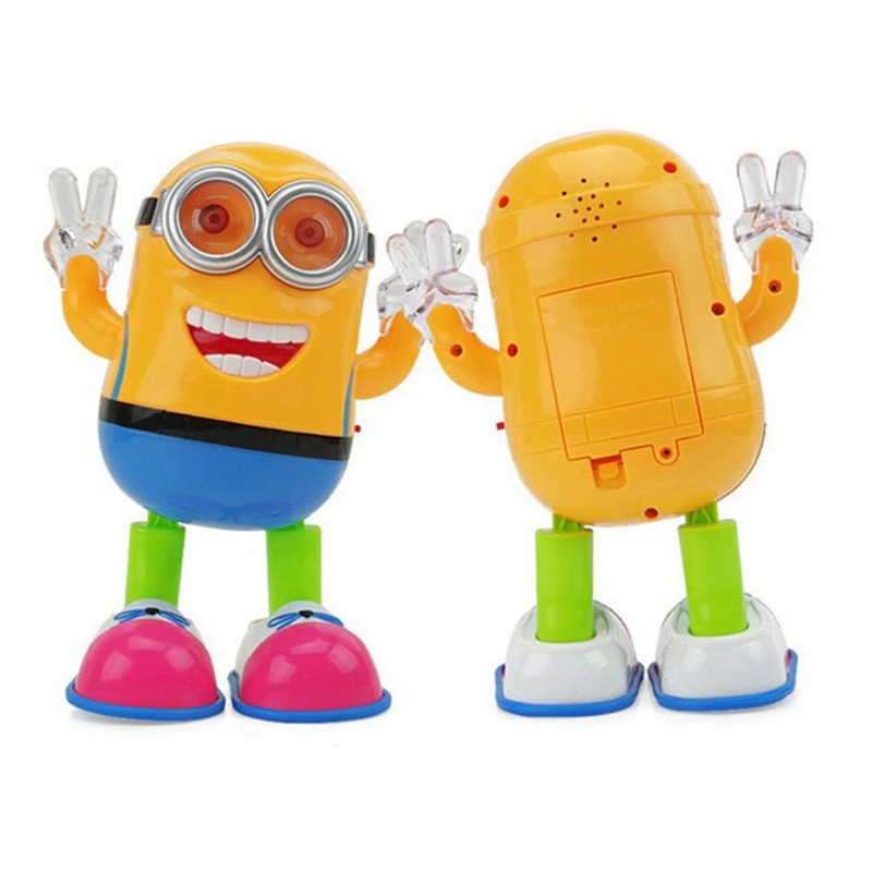 Electric Toys Despicable ME3 Minion Dancing Robot Kids Educational Toy ...