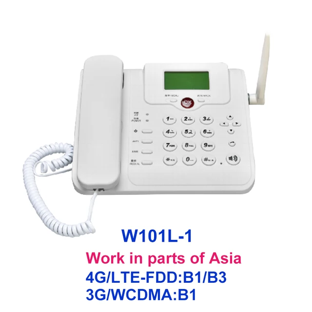Tianjie W101l 4g Wifi Router Gsm Telephone Volte Landline Hot Spot Desk ...