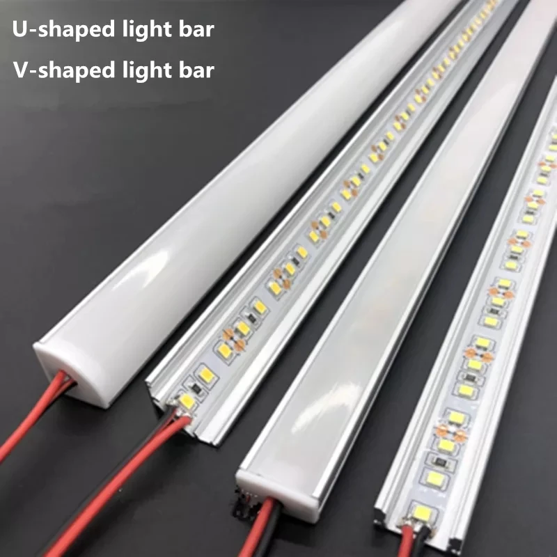 Bande-rigide-en-aluminium-pour-clairage-int-rieur-canal-LED-plat-en ...