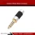 1pc Carbon Fiber Gold-plated Jack 4.4mm 5pole Audio Plug Pure Copper ...
