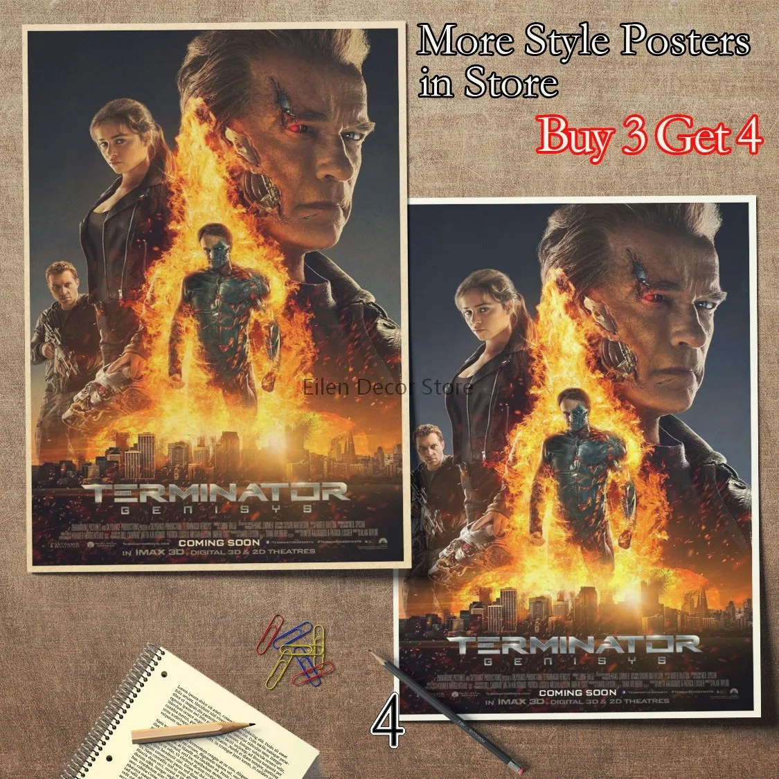 Terminator Genisys Movie Poster