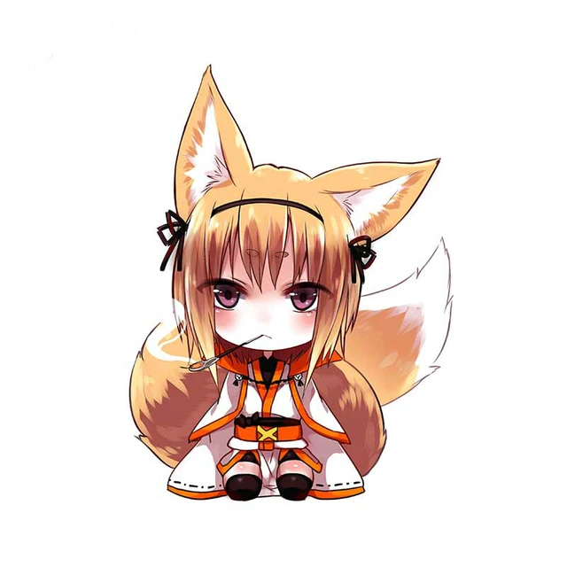 Cute Anime Fox Girl
