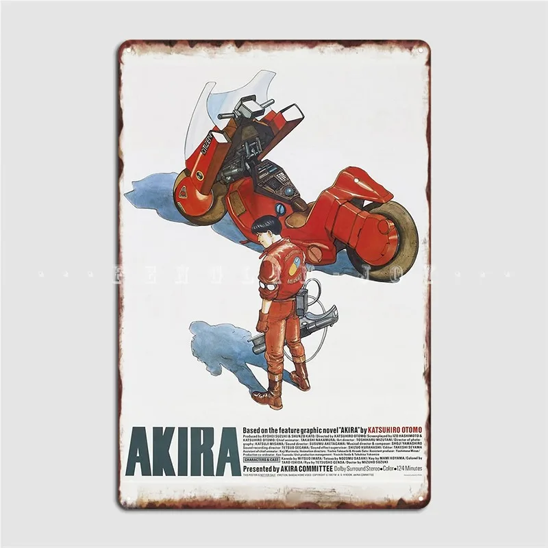 Akira-Design-Poster-Metal-Plaque-Personalized-Wall-Club-Wall-Decor-Tin ...