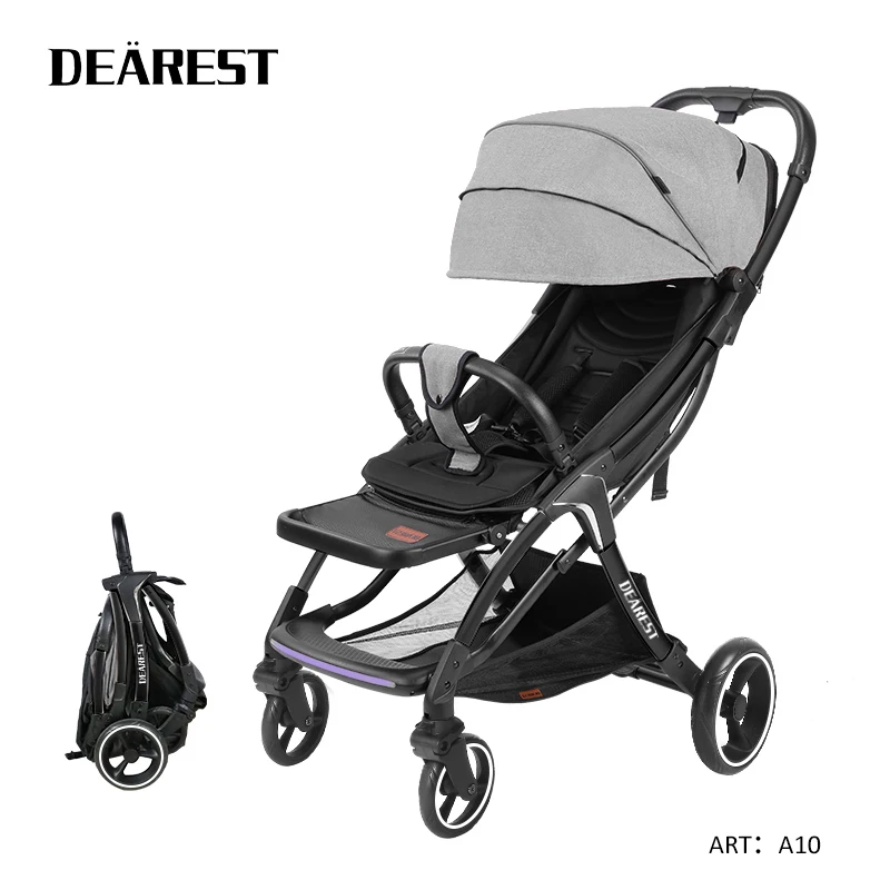 Dearest A10 Baby Stroller Baby Car Folding Four Seasons Available Light ...