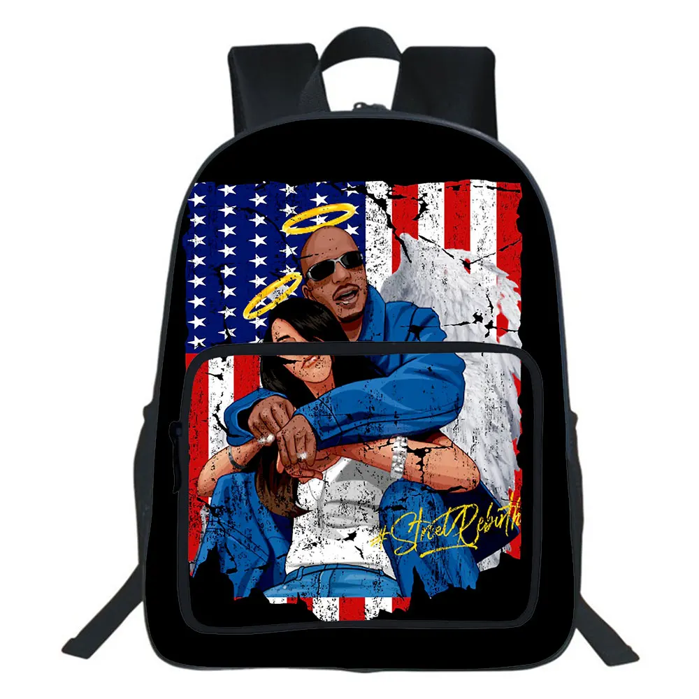Rapper DMX Backpack Mochila Boys School Bag Teens Girl