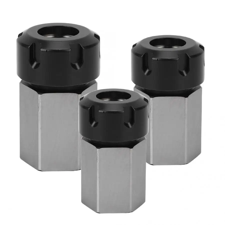 1pcs Er25/re32/re40 Hex Collet Chuck Carbon Steel High Strength Spring ...