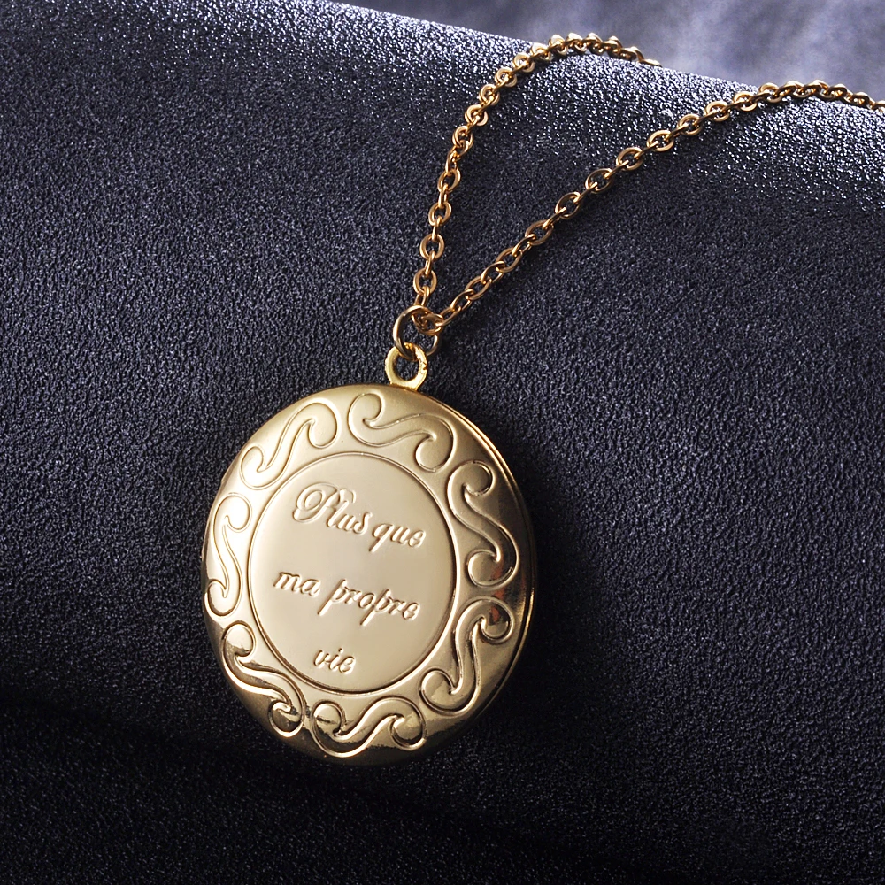 2Pcs-Lot-Round-Photo-Locket-Pendants-Necklace-Vintage-Bronze-Picture ...