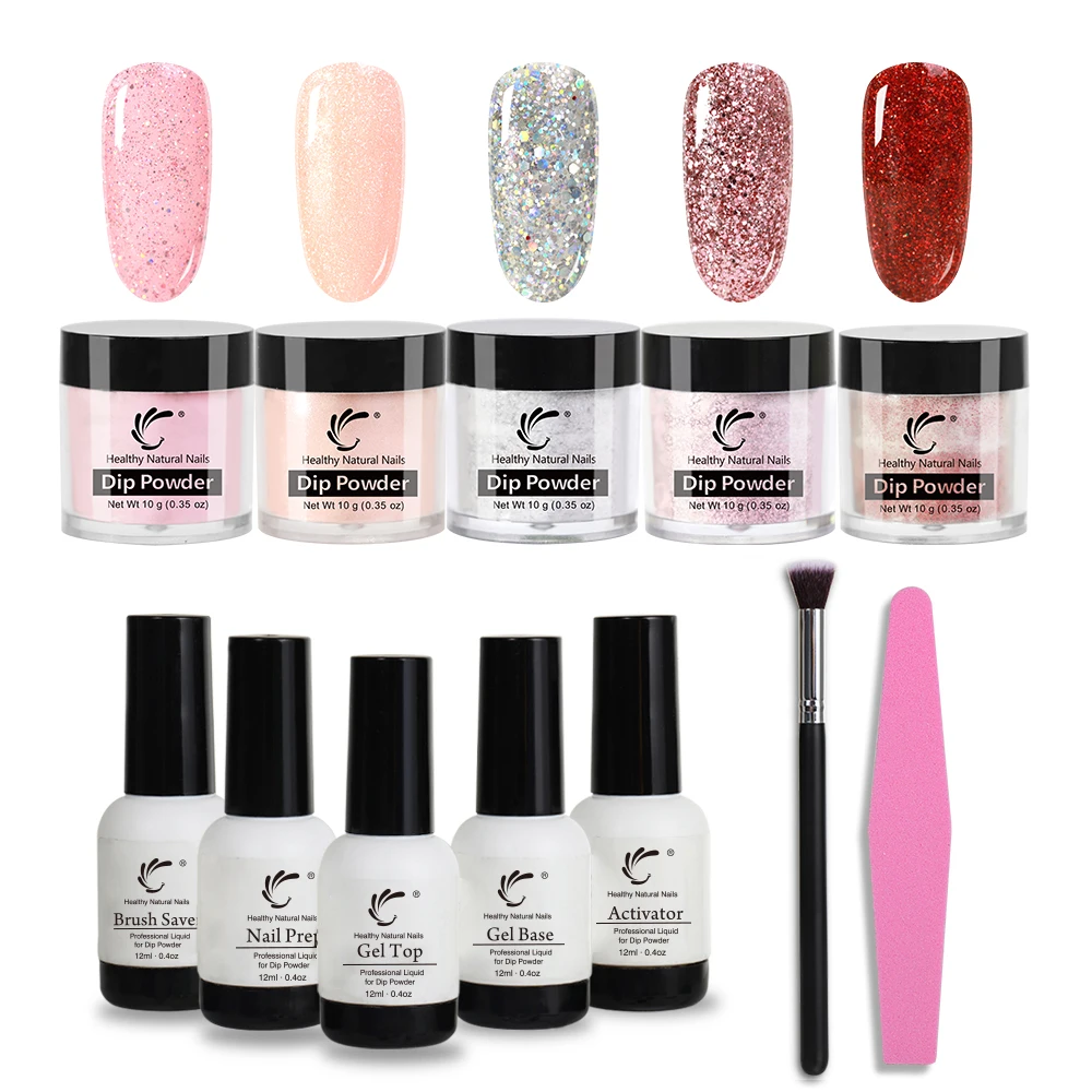 12pcs Lot New Year Party Wedding 10ml Dip Nail Dipping Powder Set ...