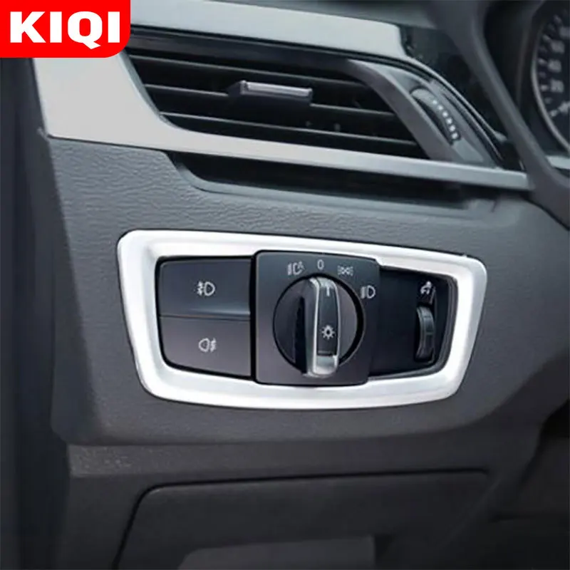 Kiqi 1pc Interior Car Head Light Switch Knob Button Panel Cover Trim ...
